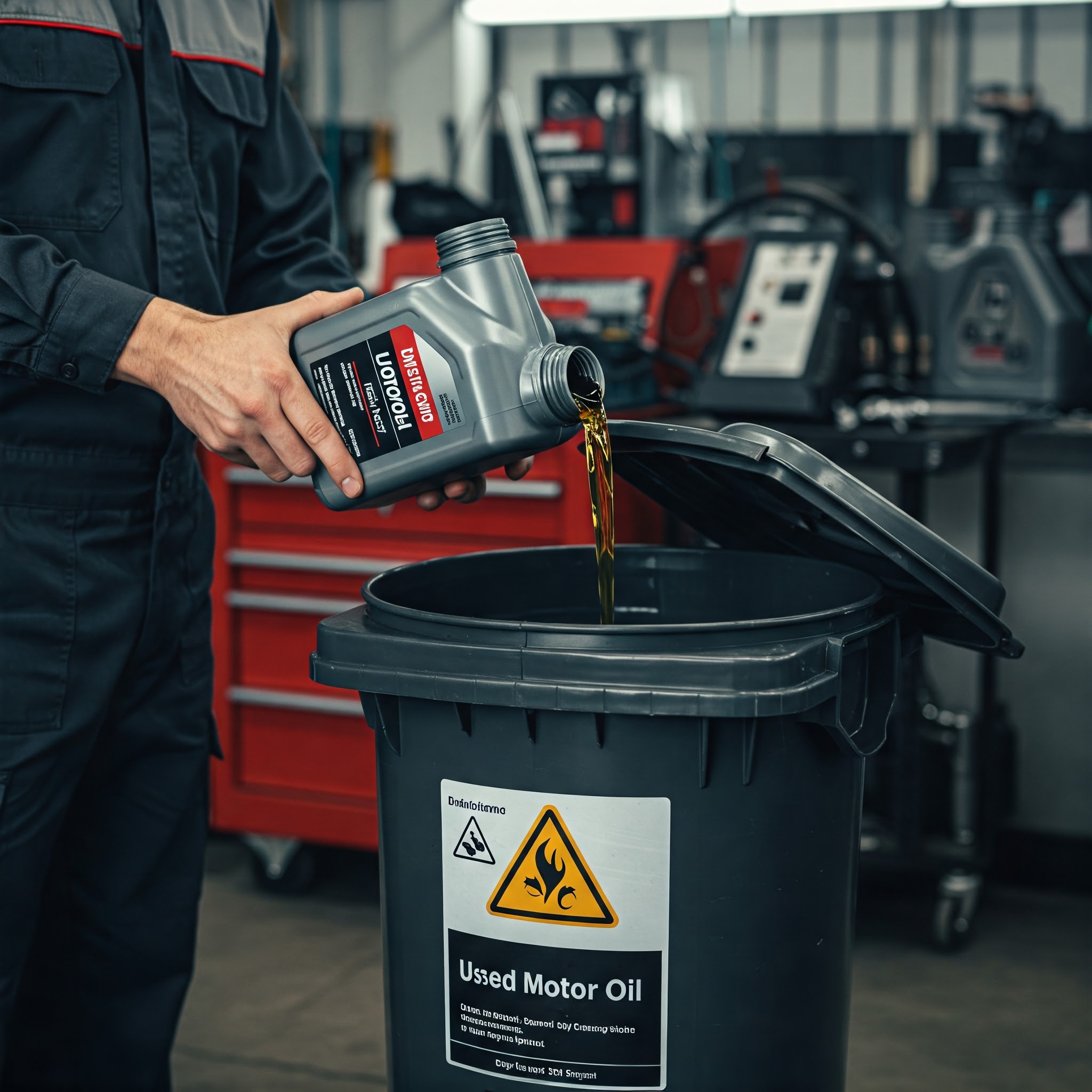 Automotive Oil Disposal Melbourne | Zero Waste Services