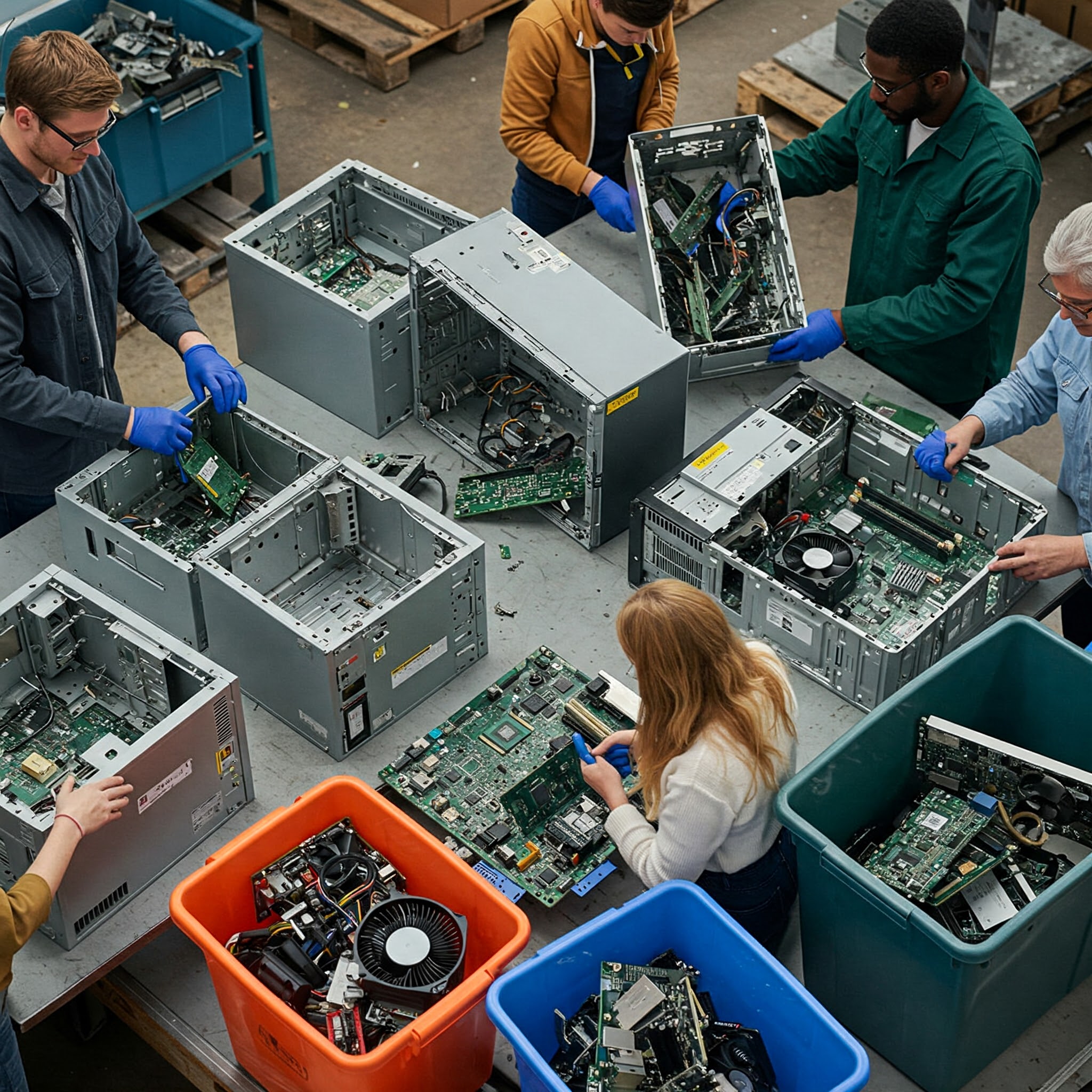 Recycling Computers in Melbourne | Zero Waste Services